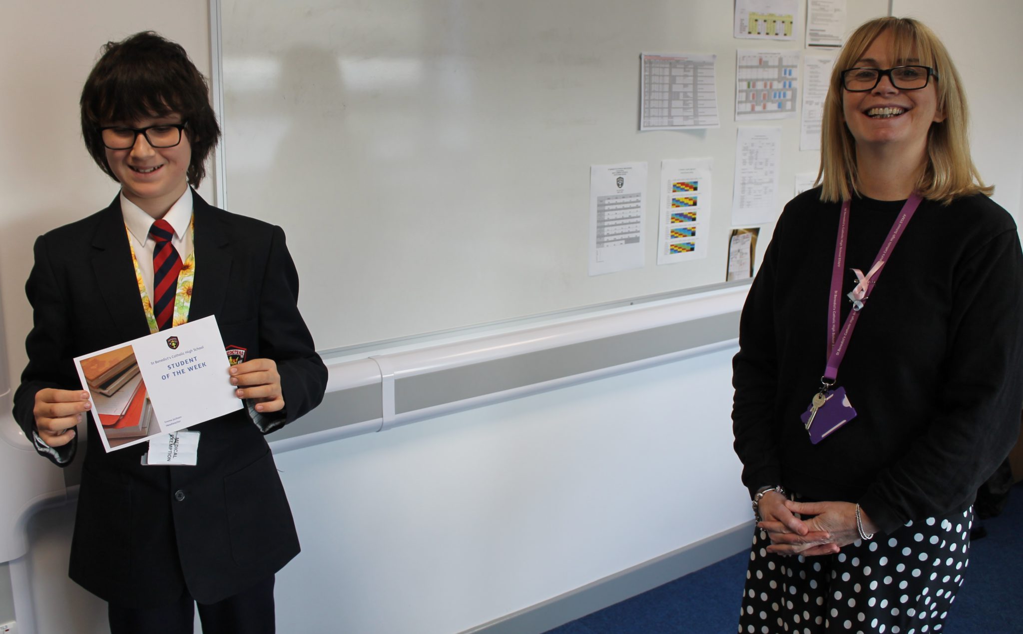 Student of the Week – St. Benedict's School