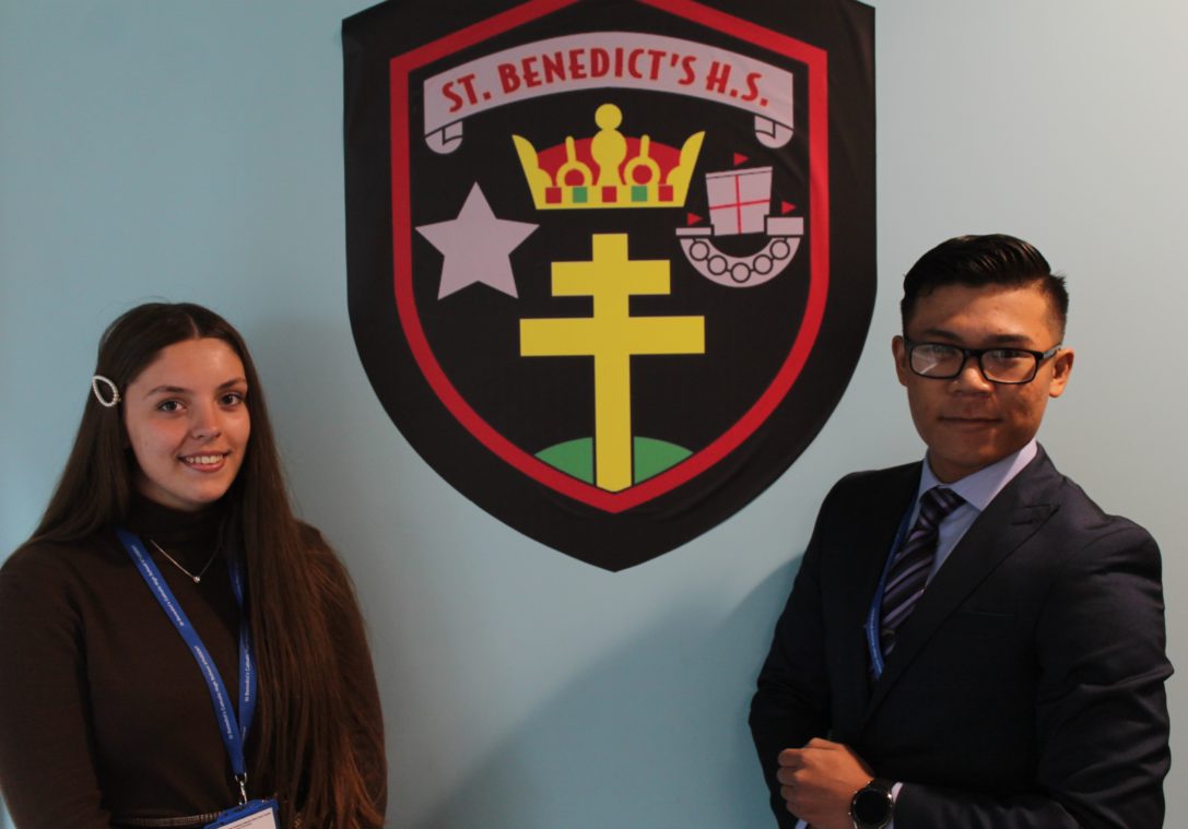 New Head Boy & Girl Chosen – St. Benedict's School