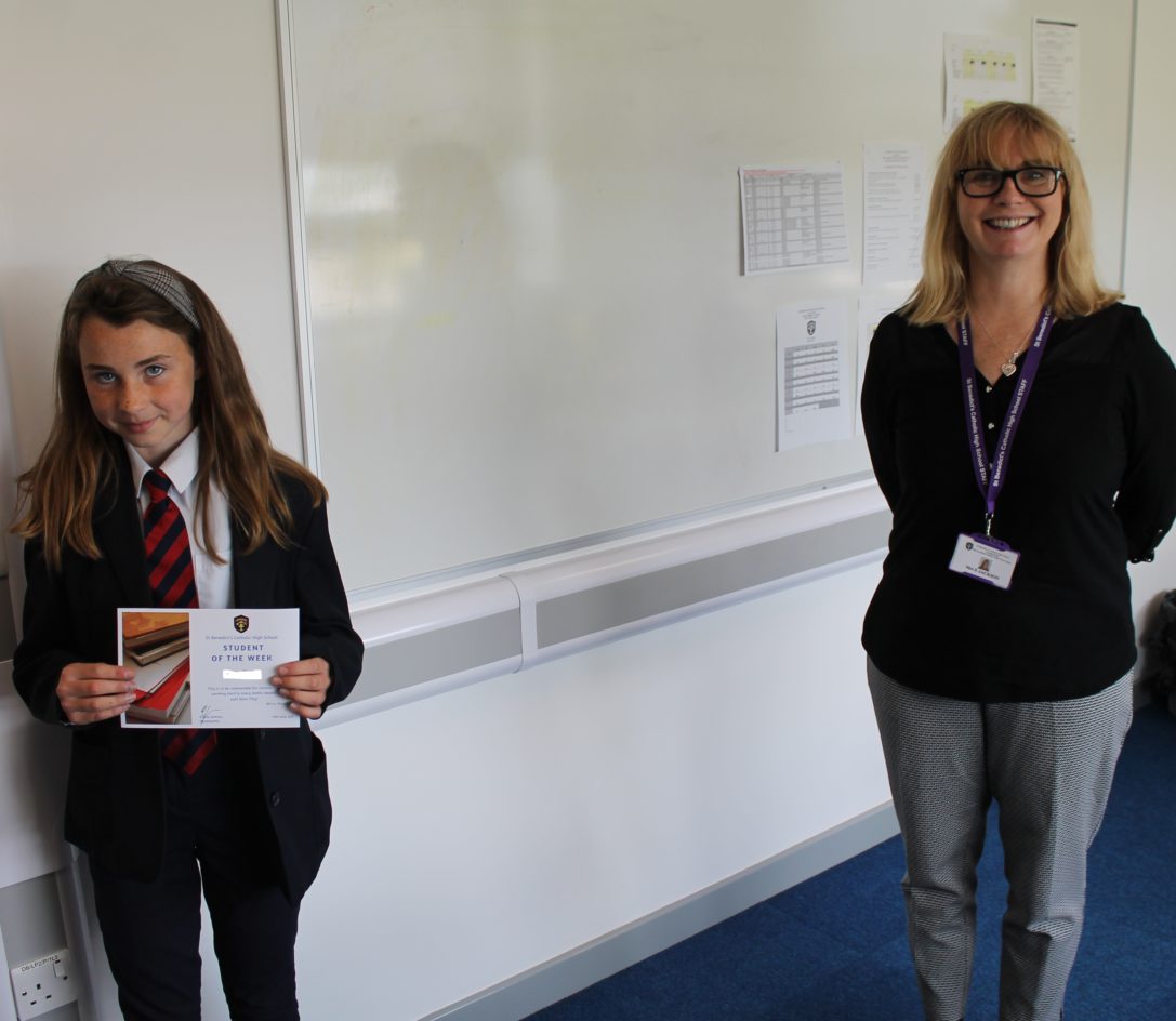 Student of the Week – 11th June – St. Benedict's School