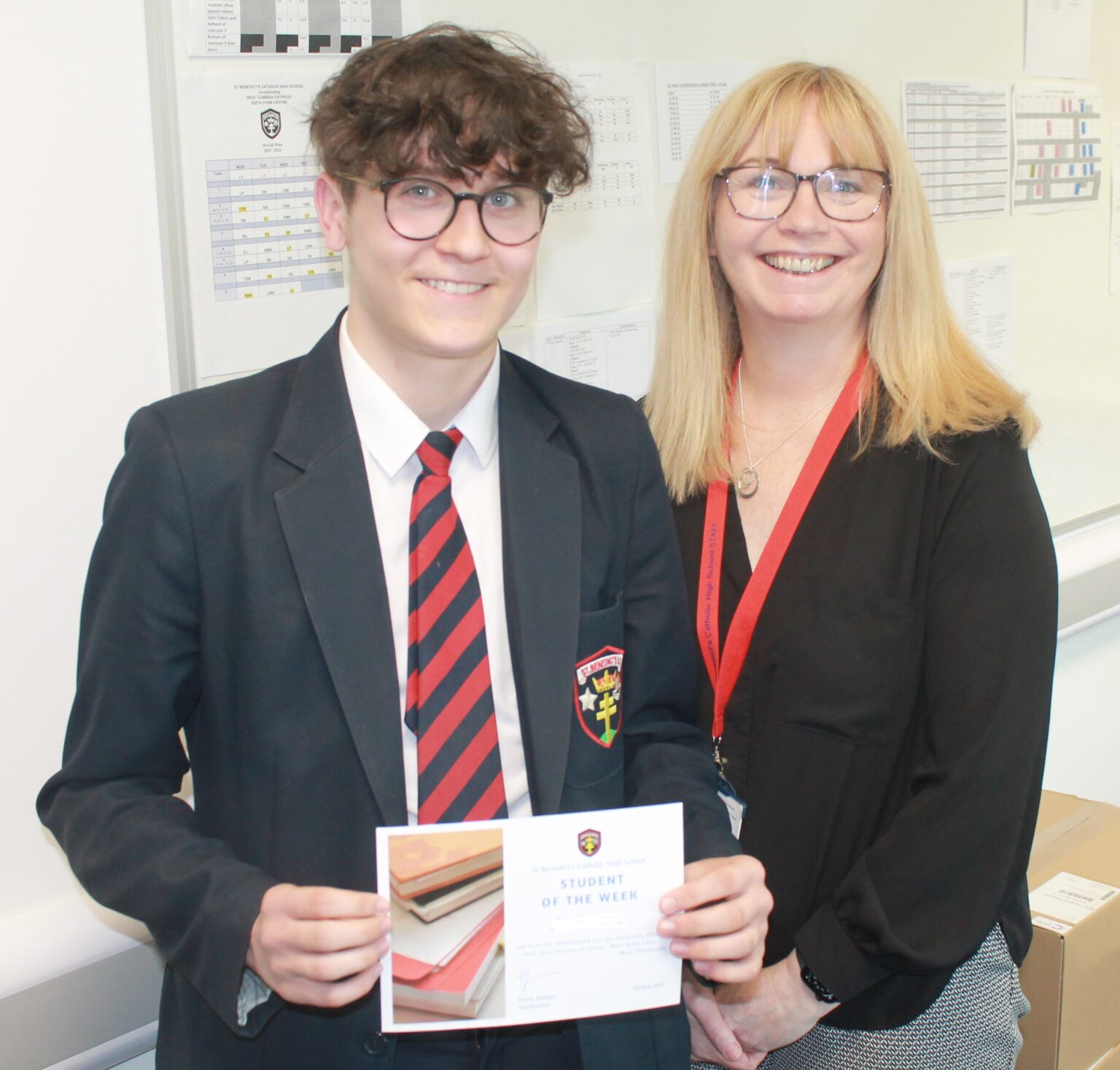 Student of the Week – 9th May 2022 – St. Benedict's School