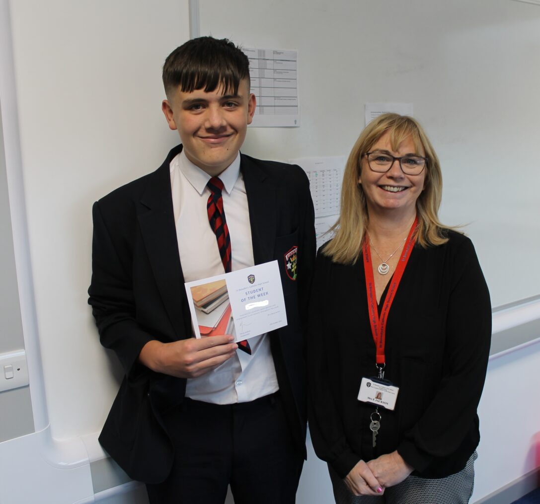 Student of the Week – 17th October – St. Benedict's School
