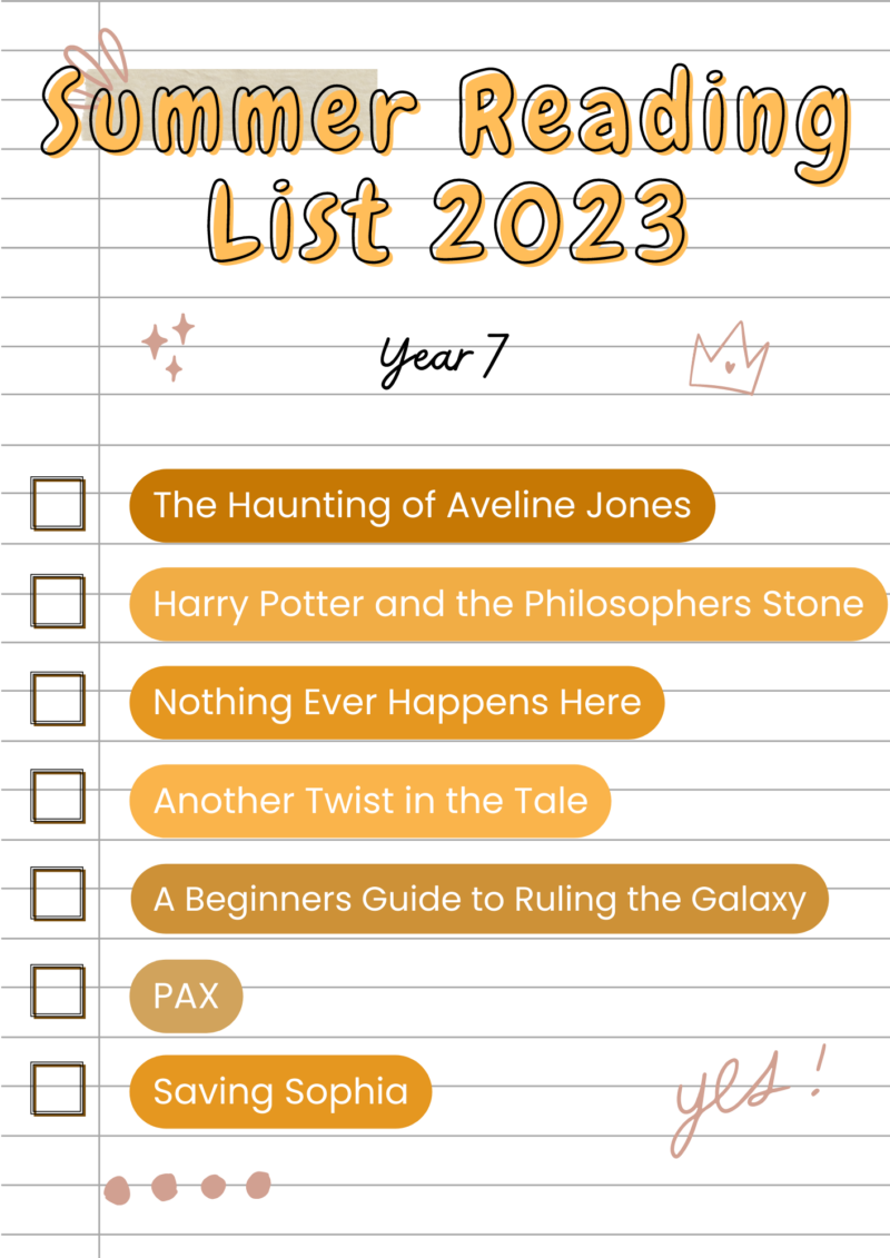 Summer Reading Lists – St. Benedict's School